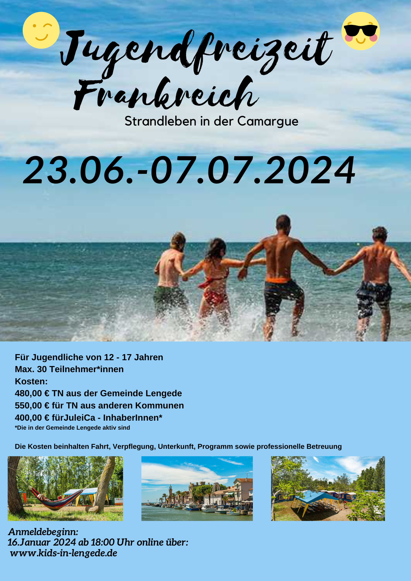 Jugendfreizeit Frankreich 2024 (AUSGEBUCHT !!!) - Kinder- und Jugendzentrum